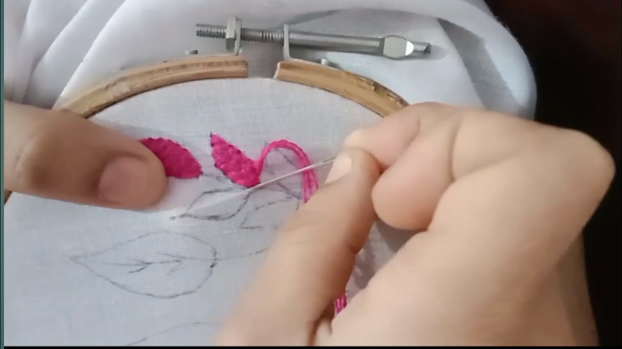 New design trick flowers tutorial|Embroidery Flower Stitching By Hand ...