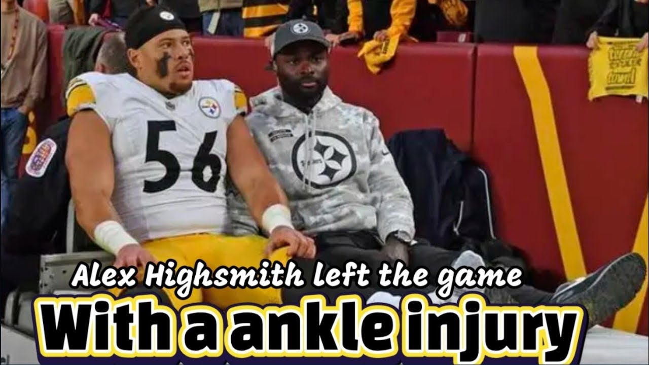 Steelers OLB Alex Highsmith suffers a ankle injury #steelers # ...