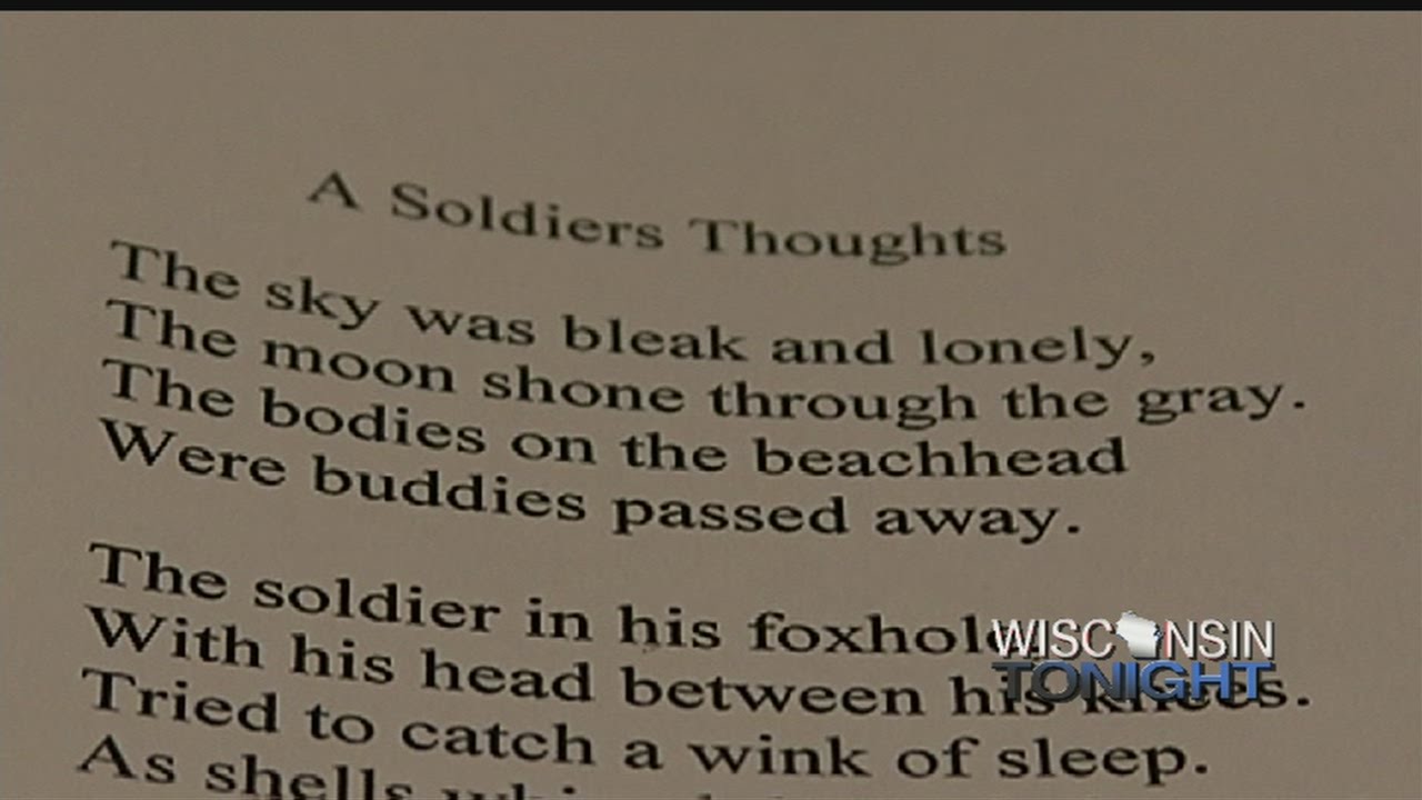 Local WWII Vet Writes Poem; Band Turns Into Music - YouTube
