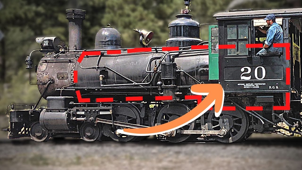 BOILER goes ALL THE WAY through the cab? Deckless Steam Engines! - YouTube