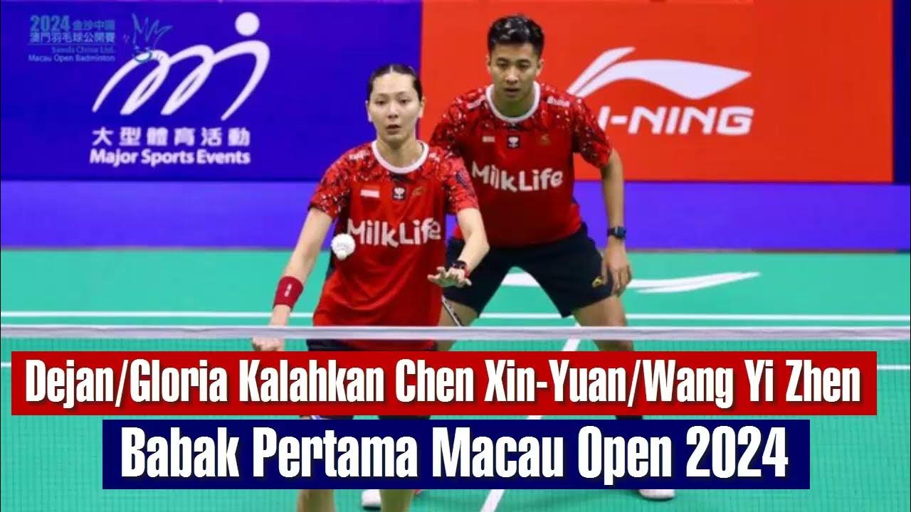 Dejan/Gloria Kalahkan Chen Xin Yuan/Wang Yi Zhen - Babak Pertama Macau Open 2024 - YouTube