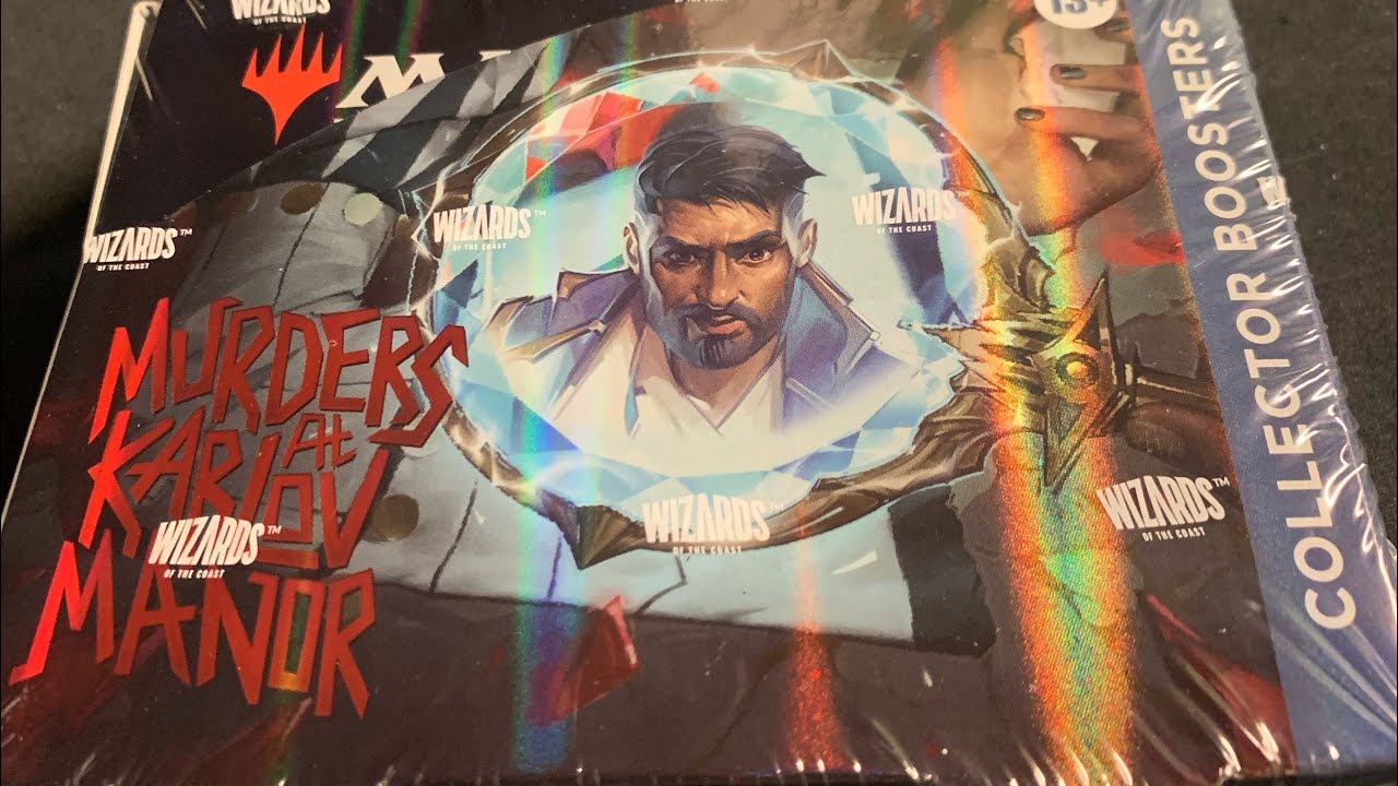 Mtg murders at karlov manor collector booster box. Can we solve the ...