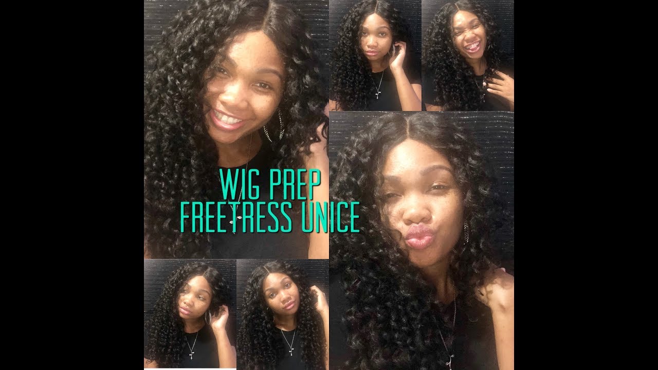 My Wig Prep Routine | *Freetress Unice Review* - YouTube