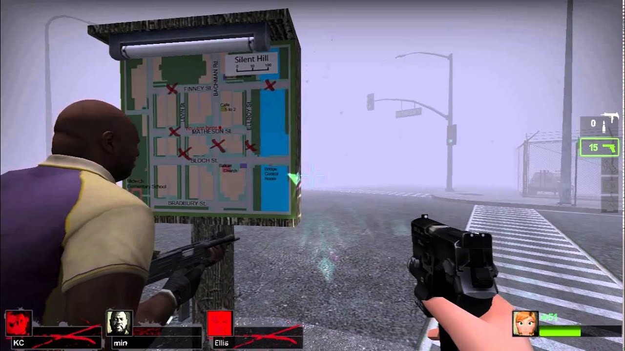 L4D2 Custom Map: Silent Hill - YouTube