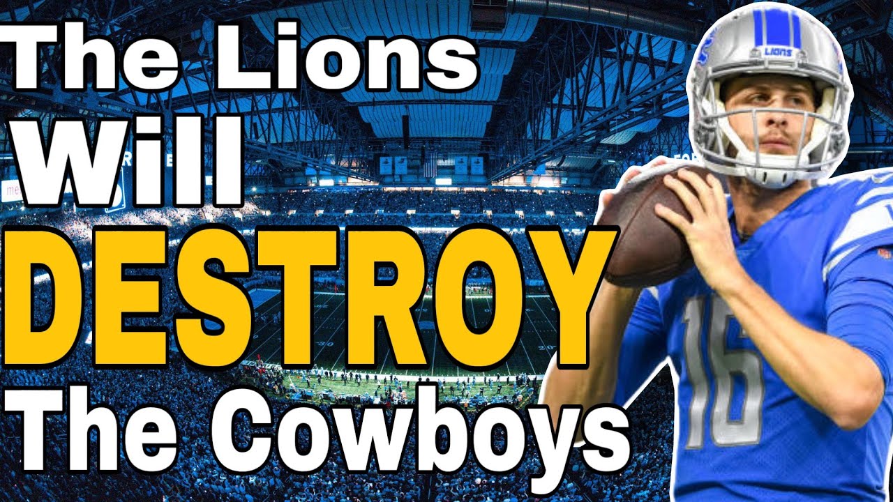 Why the Lions will DESTROY the Cowboys - YouTube