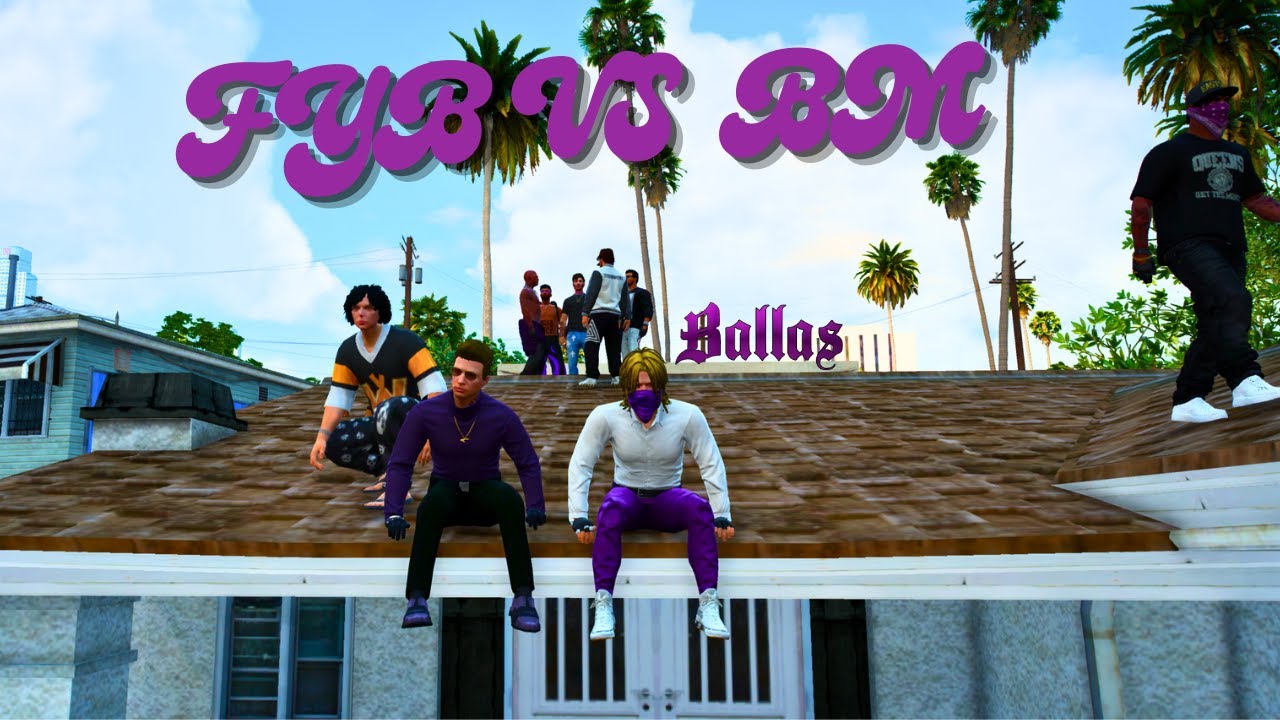 FRONT YARD BALLAS VS BLACK MENDEM | GTA 5 RP | SOULCITY ROLEPLAY - YouTube