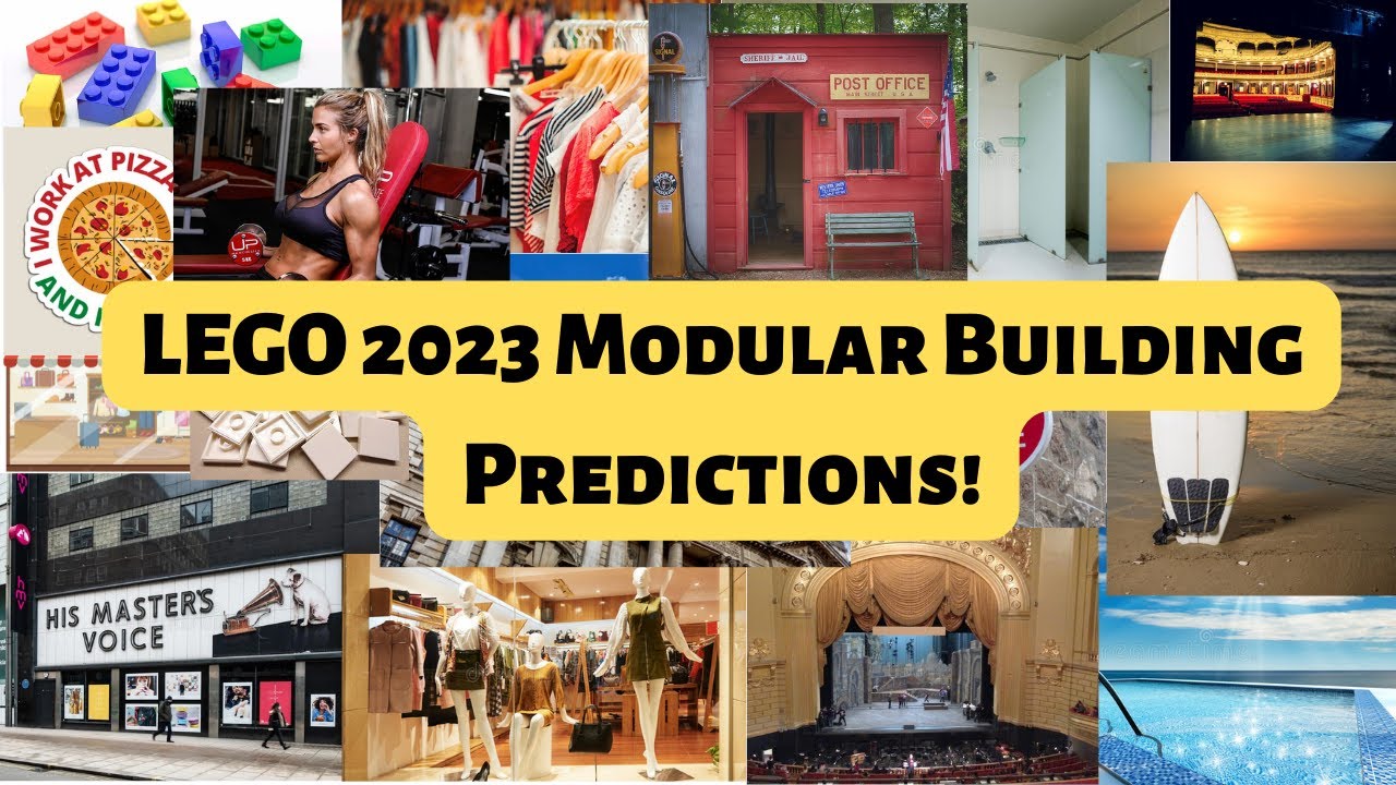 LEGO 2023 Modular Building Predictions! - YouTube