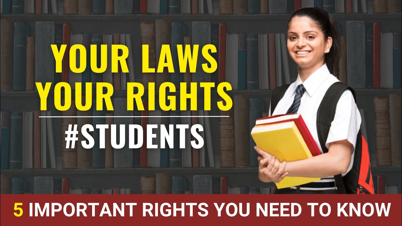 5 Important Rights that every student should know - YouTube