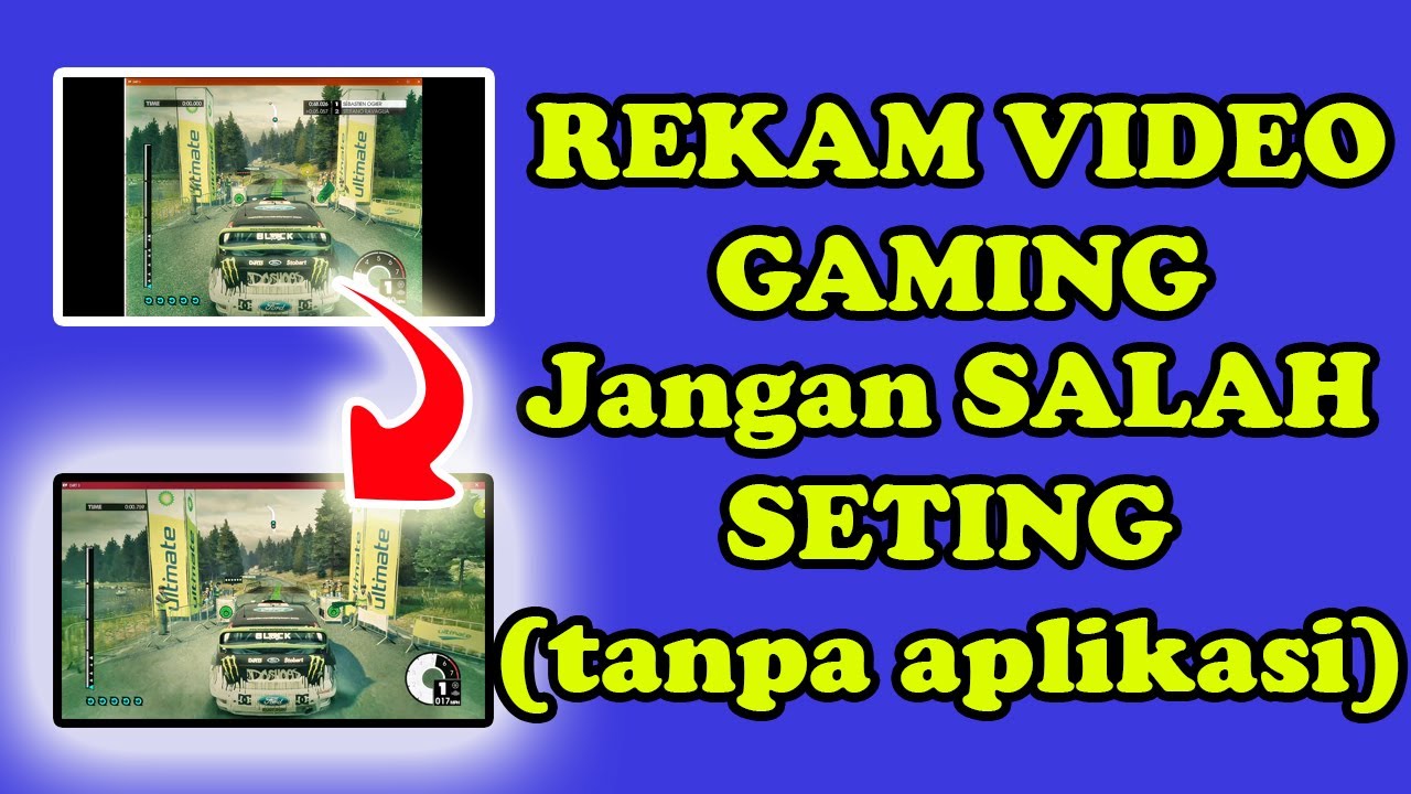 Cara Rekam Video Full Screen Tanpa Aplikasi - YouTube
