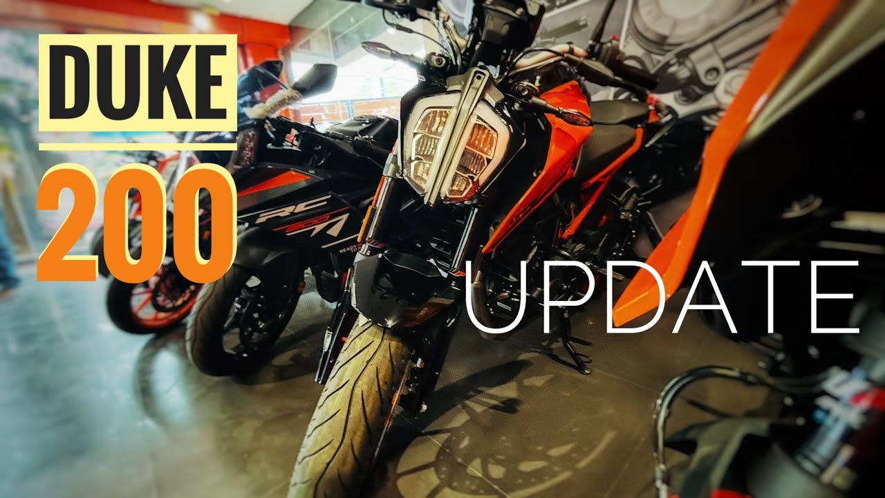 New Duke 200 2024 || New Head Light || New Instrument Cluster 🔥 - YouTube