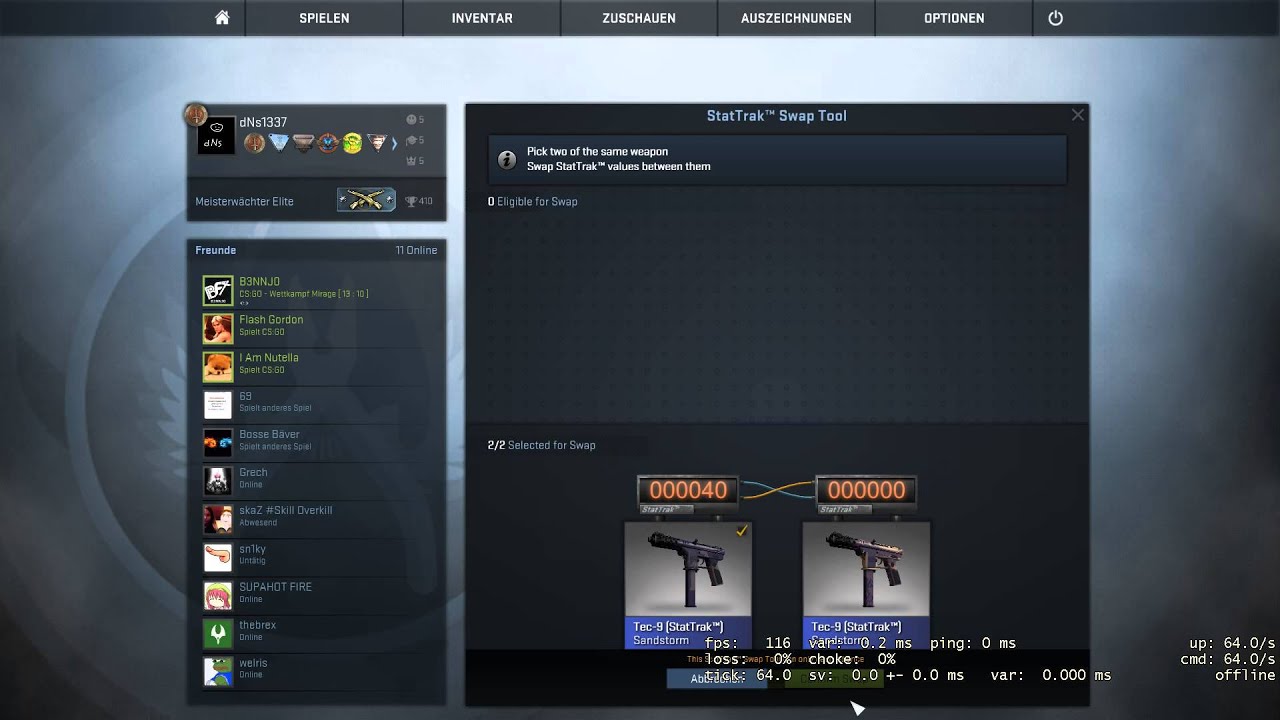 cs:go stattrak swap tool - YouTube