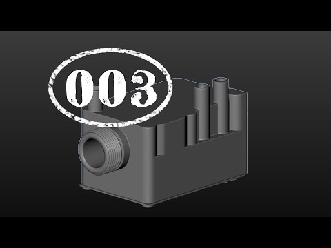 Blender doodle 003 - Gas valve [02] - YouTube