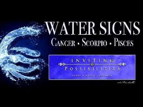 Water Signs {CANCER, SCORPIO, PISCES} ~ This INNER JOURNEY is leading ...