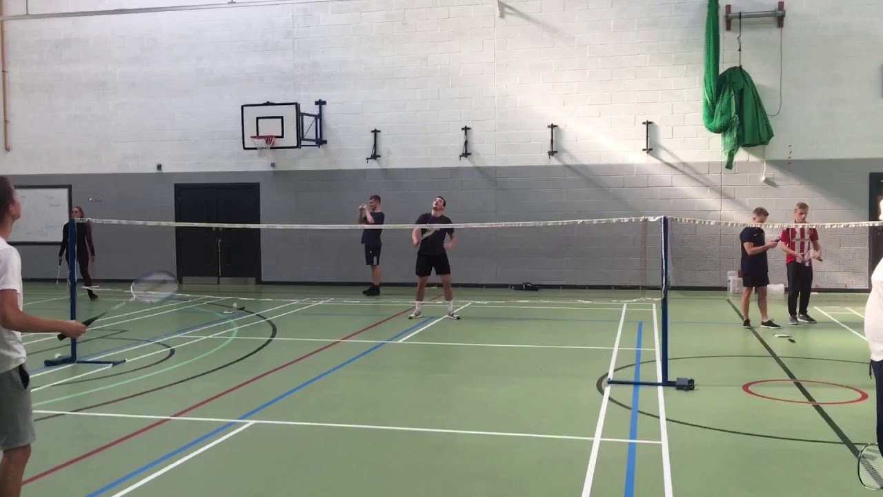 Badminton Forehand Clear Shot - YouTube