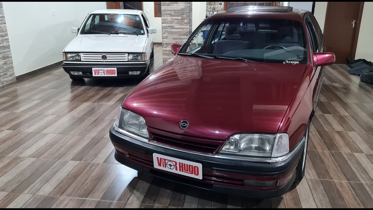Apresentação Chevrolet OMEGA CD 4.1 ano 1997 vermelho breton - YouTube