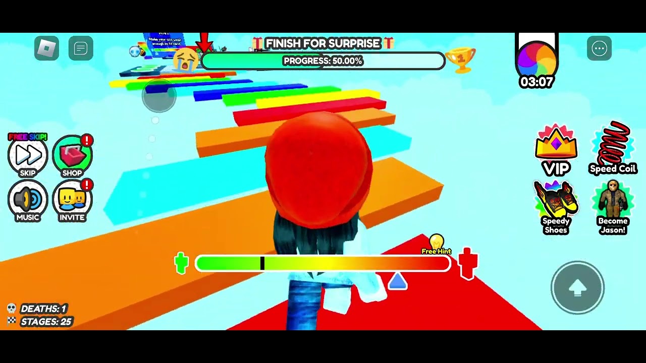 لعبة Easy Size Obby roblox - YouTube