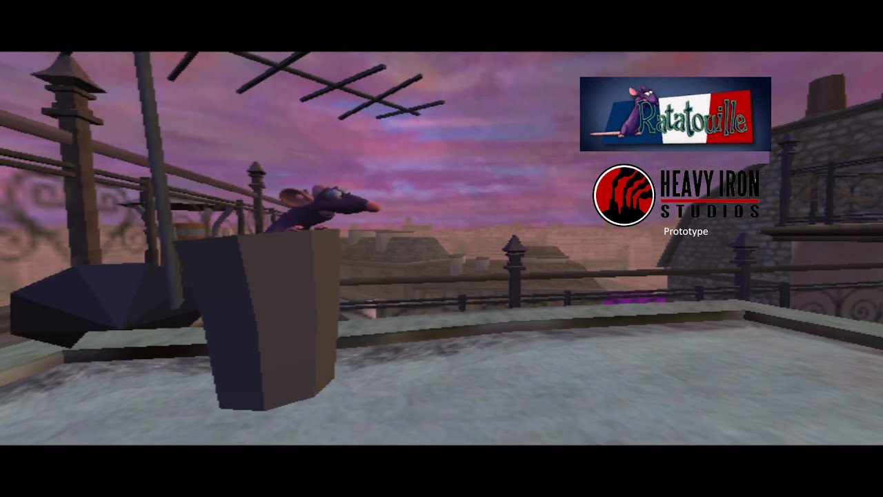 Ratatouille (GameCube) Heavy Iron Prototype: Full Playthrough - YouTube