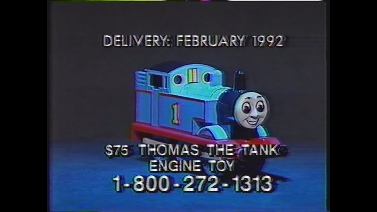 WNET 13 Shining Time Station Pledge Drive on December 15, 1991 (60fps ...