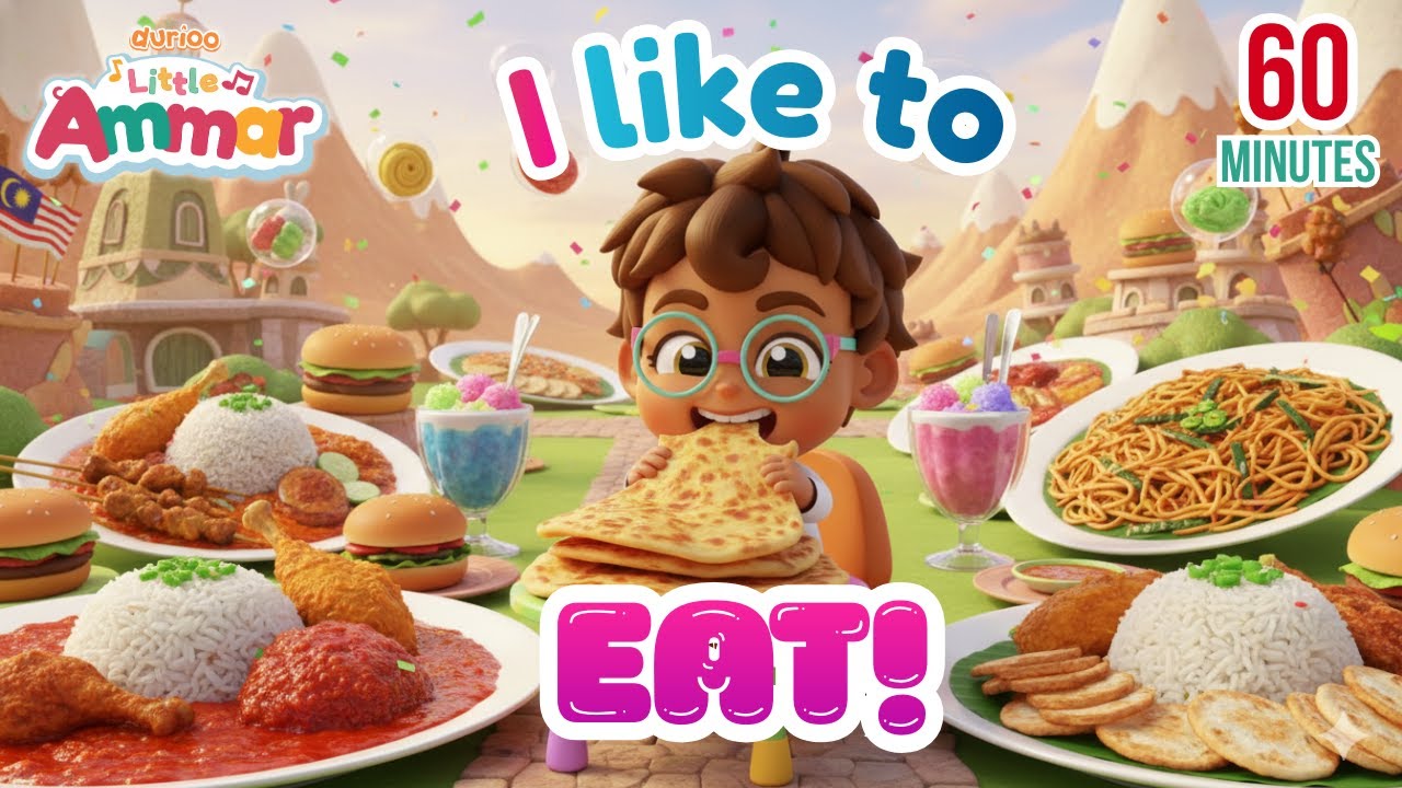 🌟 Little Ammar: I like to EAT! Compilation | From the Makers of Omar ...