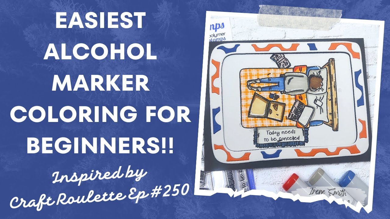 Color With Me! EASIEST Alcohol Marker Coloring! - YouTube
