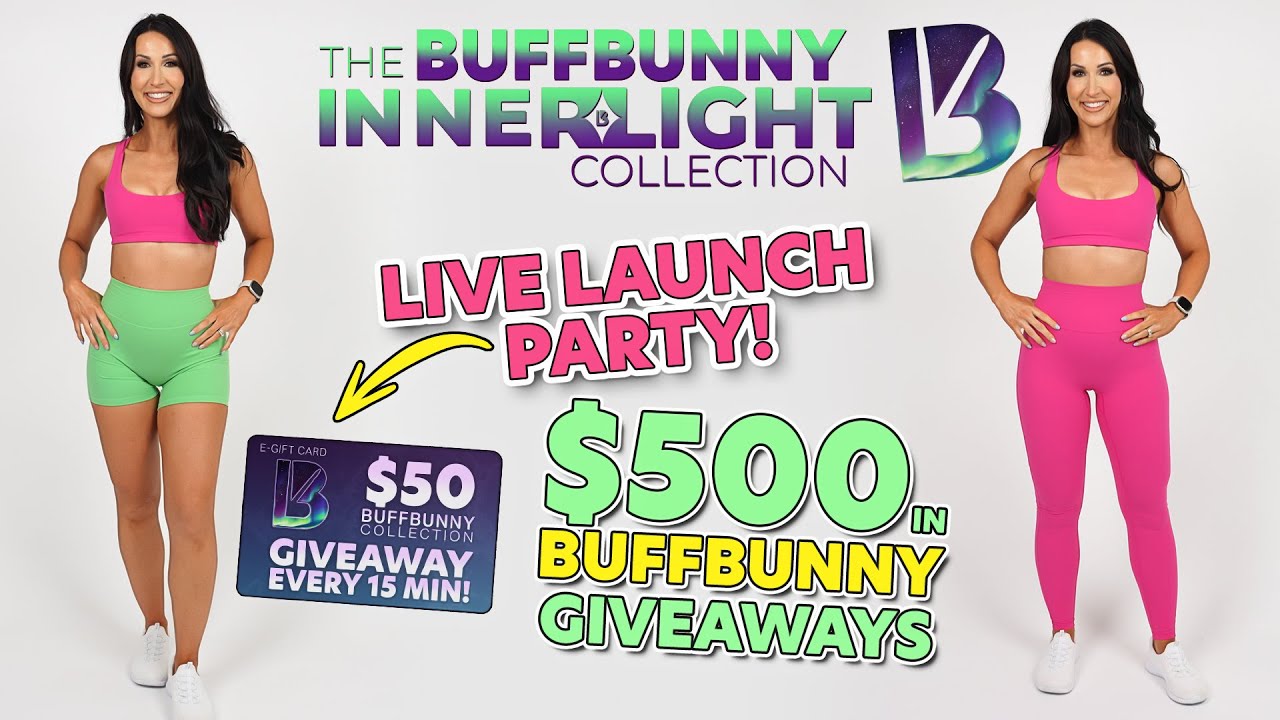 Buffbunny LIVE LAUNCH PARTY $500 BB Giveaways - YouTube
