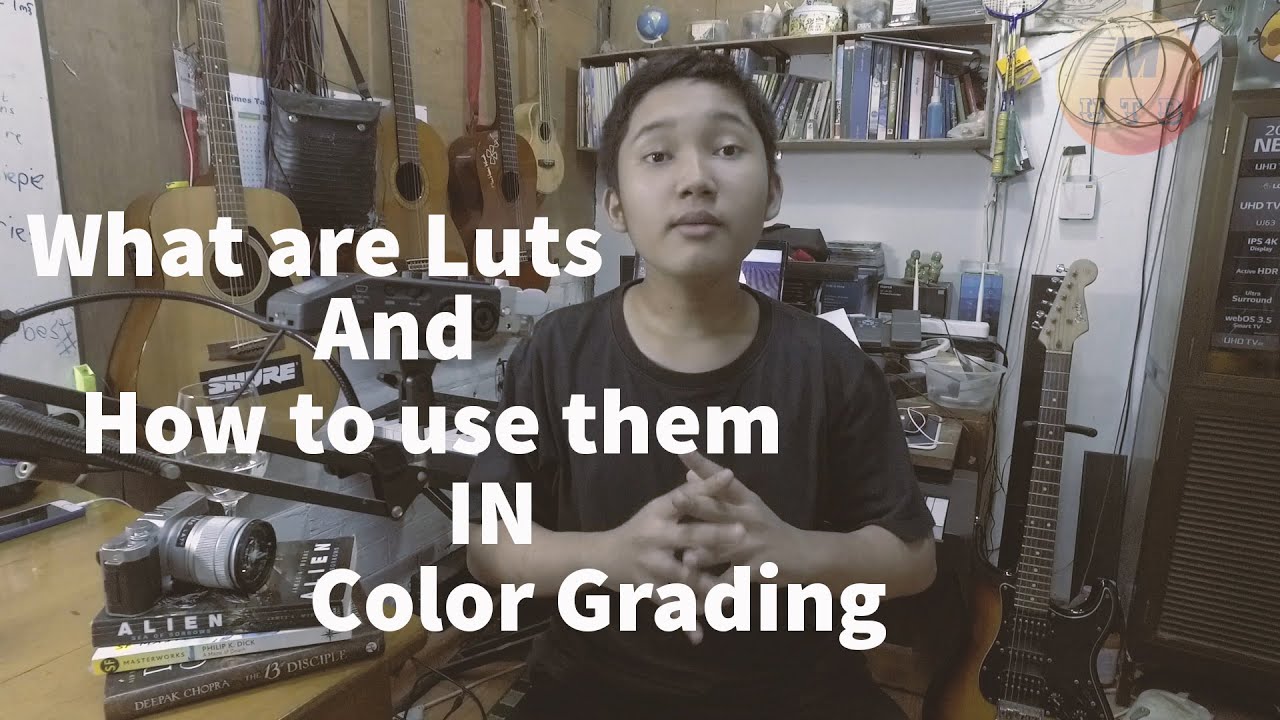 What are luts and how to use them in colour grading - YouTube