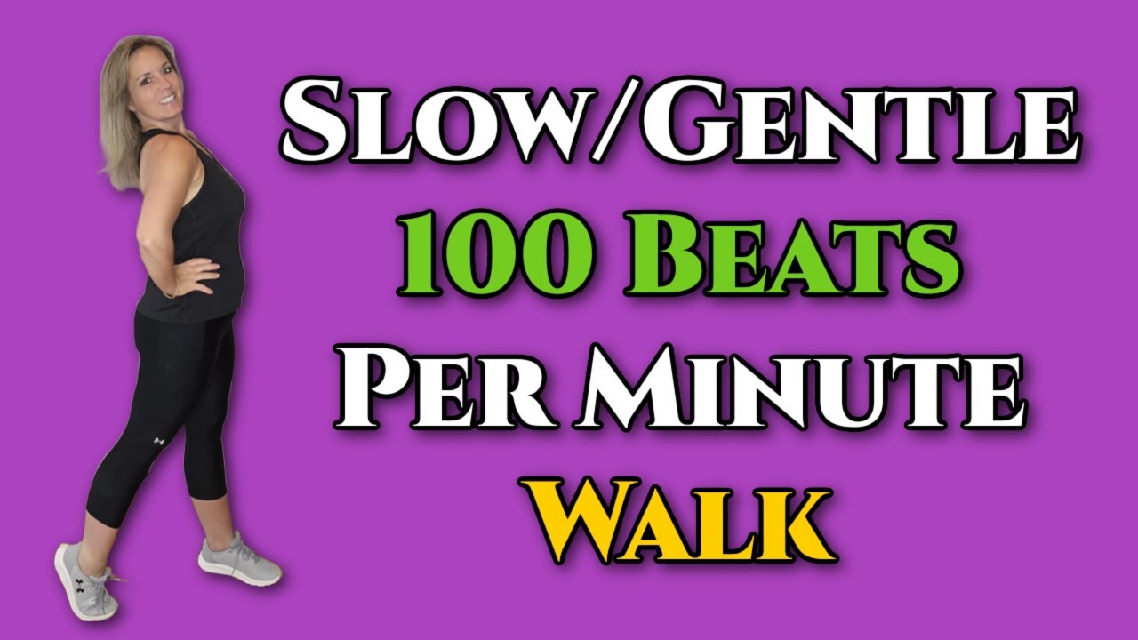 Gentle 100 BPM Walk For Lazy Days! - YouTube