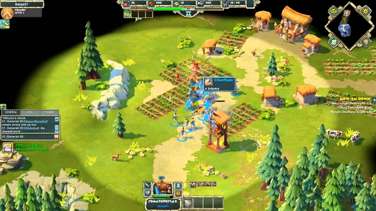 Age Of Empires Online Mow'em Down Gameplay [HD] - YouTube