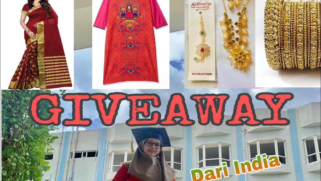 GIVEAWAY dari INDIA!!! - YouTube