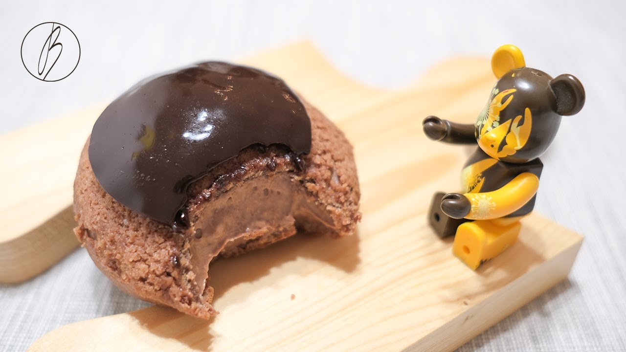 CRUNCHY CHOCOLATE CHOUX CREAM - Japanese style | # bakemyyyday - YouTube