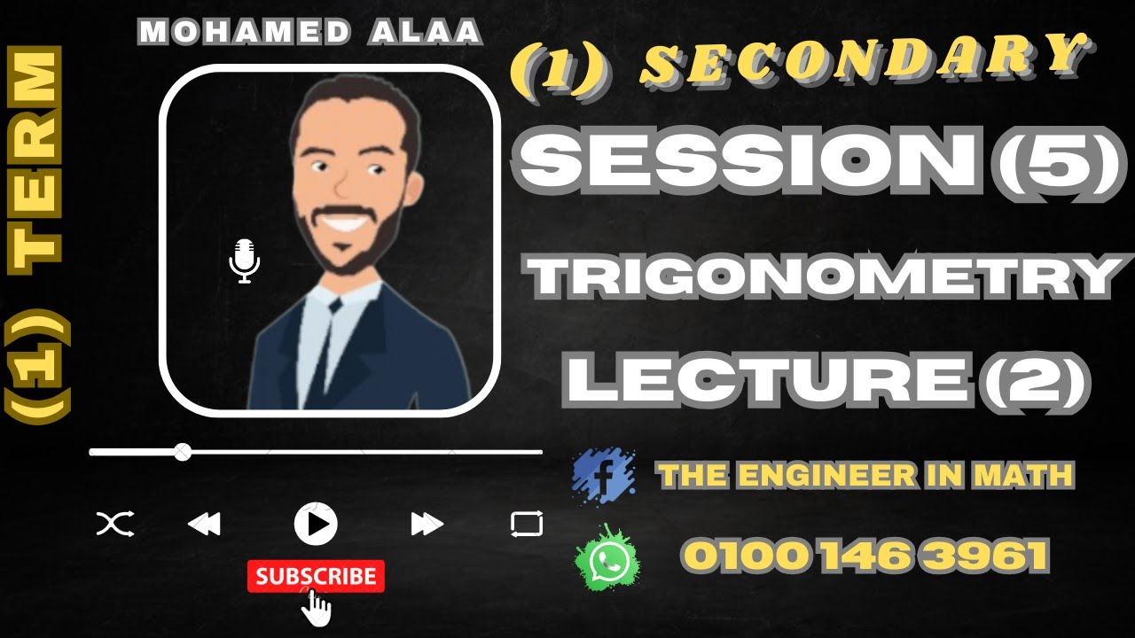 Trigonometric function (1) Secondary - YouTube