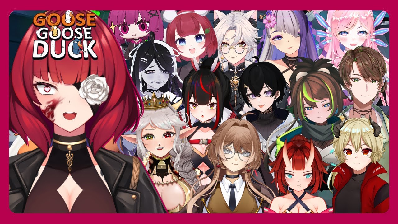 【Goose Goose Duck】PRIMERA GRAN COLLAB【Ruby Scarlet | YandereLive】 - YouTube
