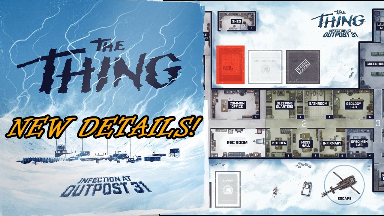The Thing Board Game - New Details | Roll For Crit - YouTube