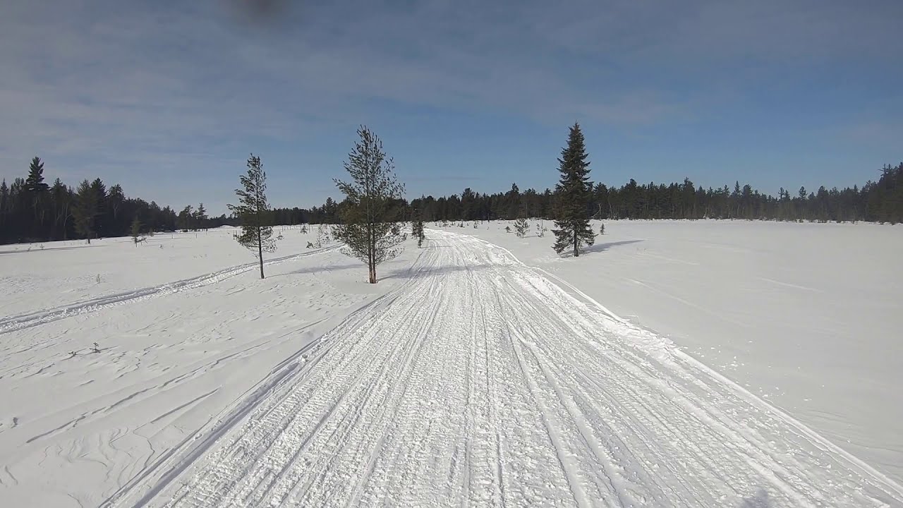 sled trip from Sturgeon Falls to Shining tree with the boys part 5 ...