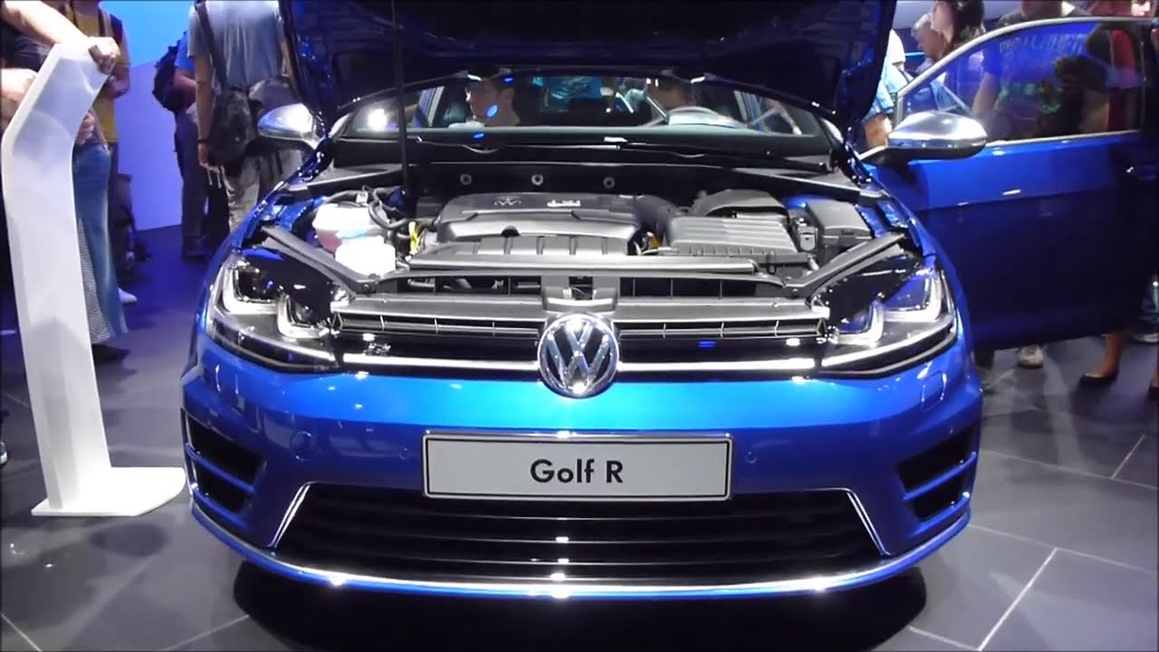 VW Golf ''R'' Exterior & Interior & Engine 2 0 R4 Turbo 300 Hp 250 Km h ...