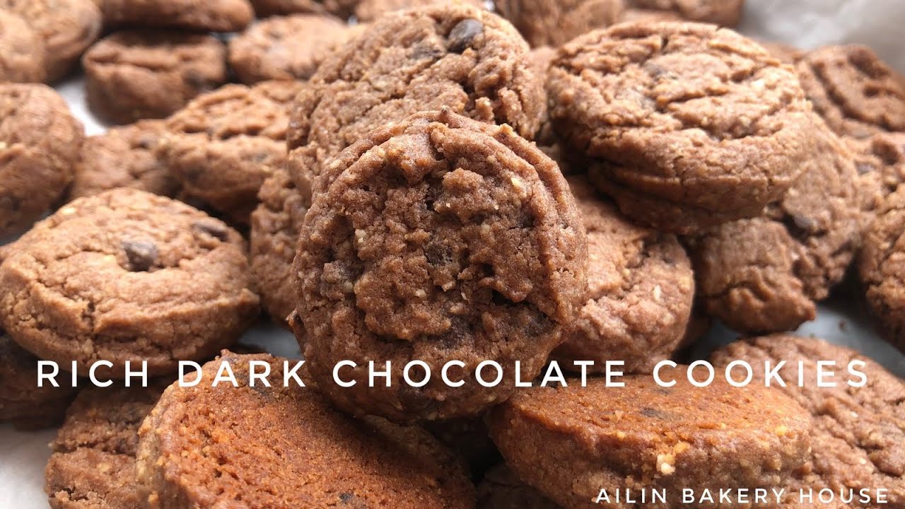 Rich Chocolate Cookies | AILIN BAKERY HOUSE - YouTube