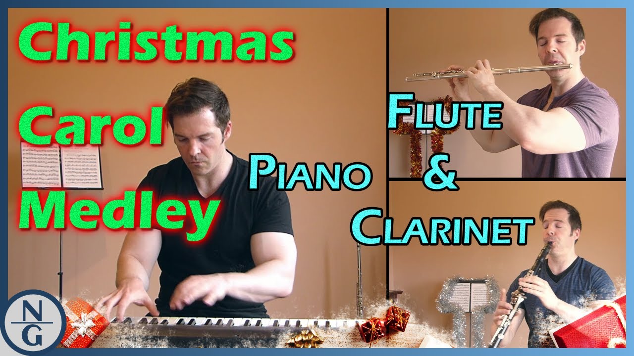 Christmas Carol Medley - On 3 Instruments! - YouTube