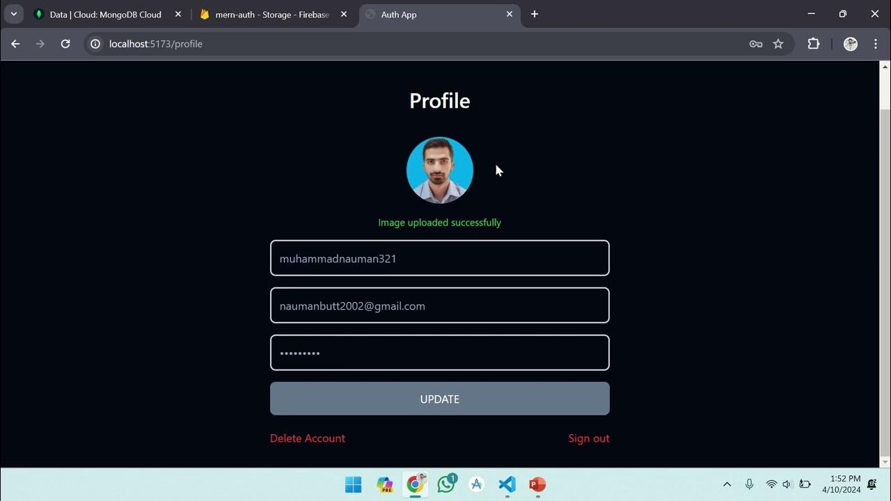 Full-Stack MERN Auth project: Build & Deploy (Reactjs, json web token, jwt, redux toolkit ...