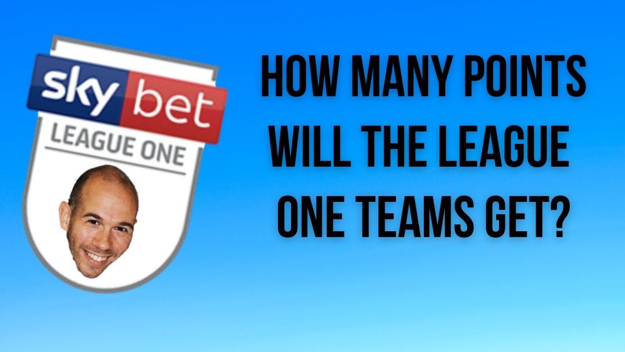 Updated Bookies Points Predictions For League One - YouTube