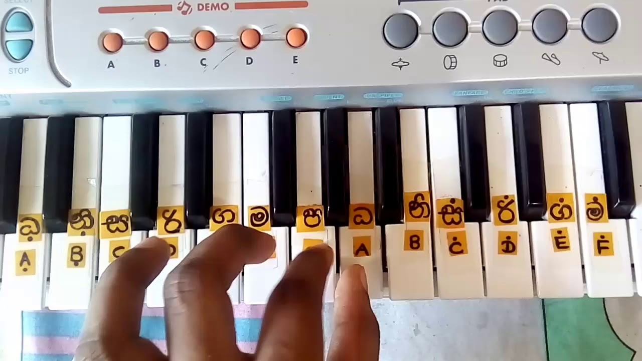 eda re keyboard chords|එදා රෑ ගුවන්|milton mallawarachchi song keyboard ...