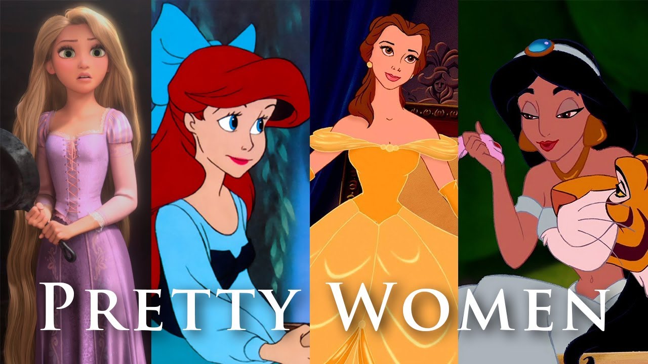 Disney females - Pretty Women - YouTube