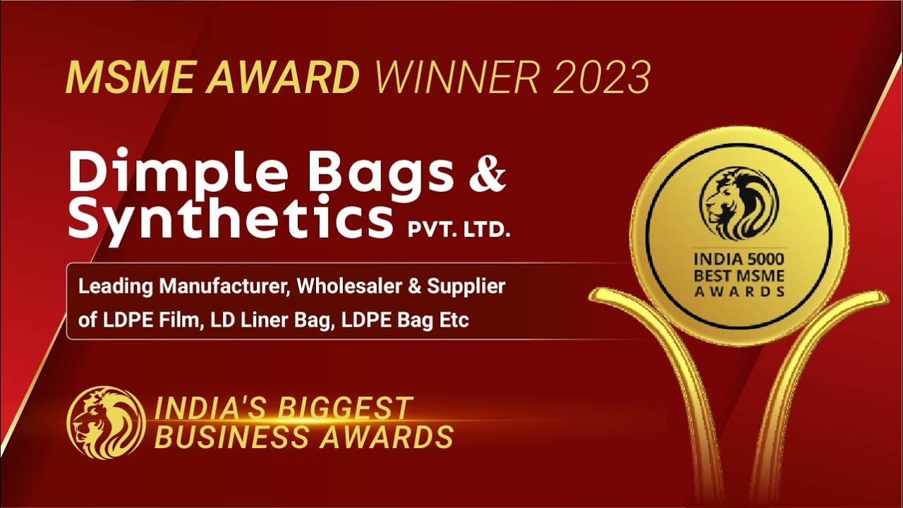 Dimple Bags & Synthetics Pvt. Ltd. - Winner of India 5000 Best MSME ...