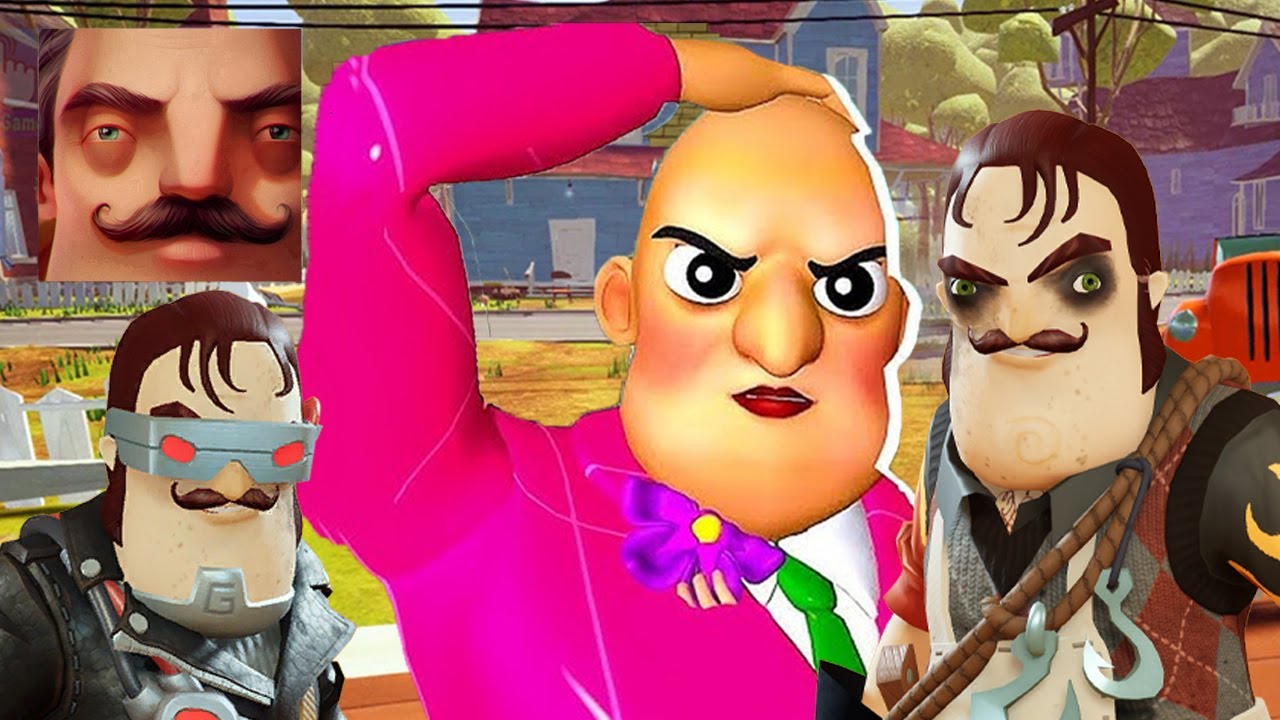 Hello Neighbor - New Neighbor Butcher Terminator Spider-Man ...