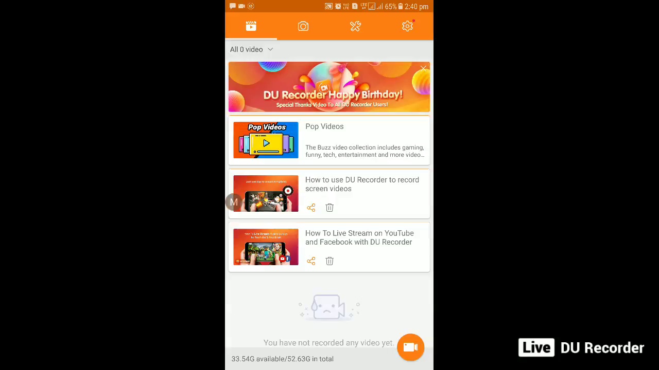 My Live stream with DU Recorder - YouTube