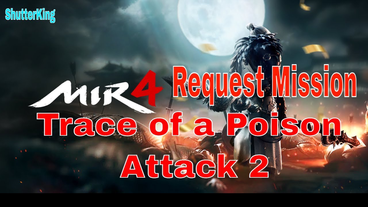 Trace of a Poison Attack 2 #mir4 #lancer - YouTube