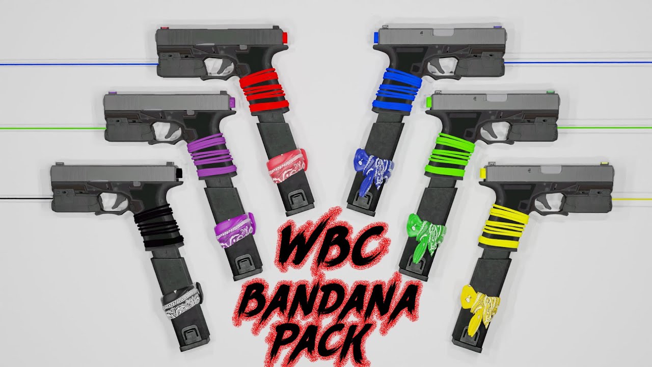Bandana Pistol Pack | Whiteboyz Customz | Fivem Gun Pack - YouTube