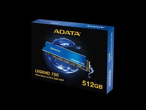 Adata Legend 700 512gb SSD Nvme - YouTube