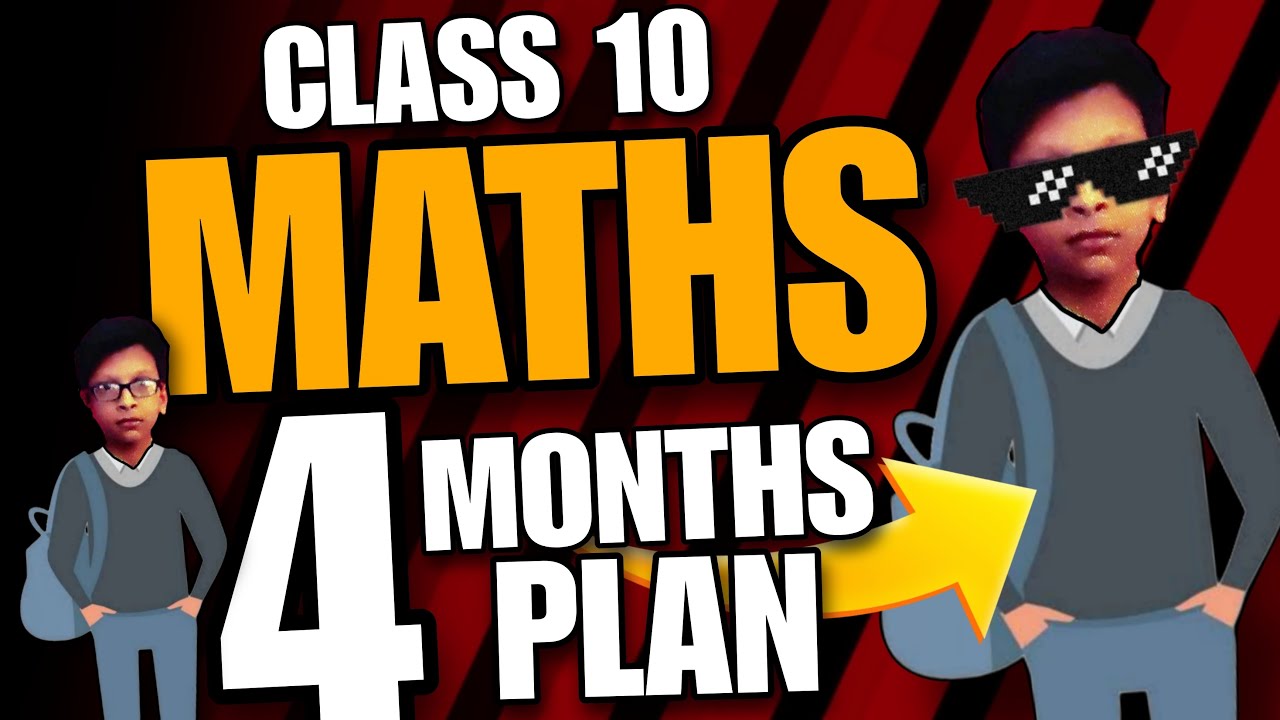 Follow this from 1st September🔥 Finish class 10th MATHS in 4 months to ...