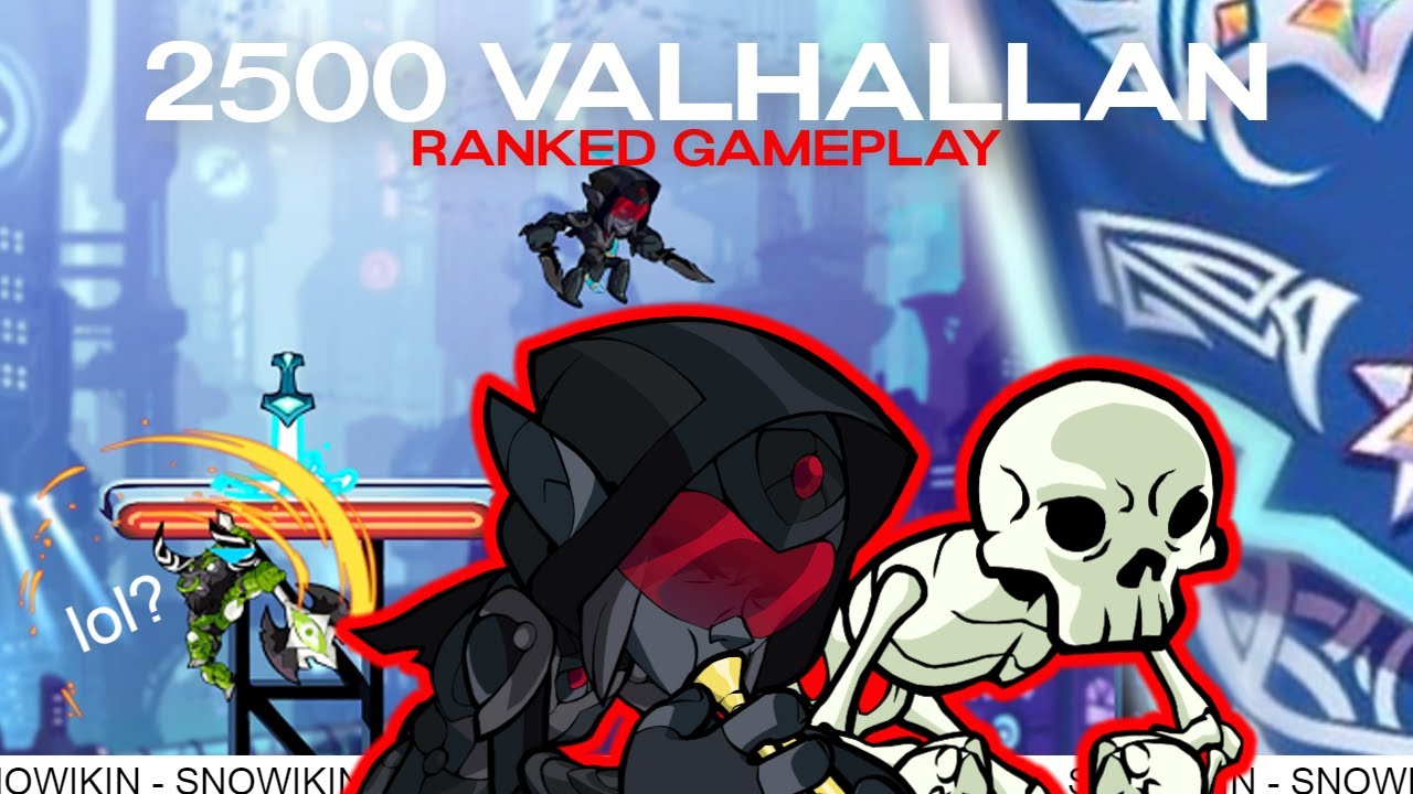 VALHALLAN RANKED EMBER GAMEPLAY / brawlhalla ranked 1v1s - YouTube