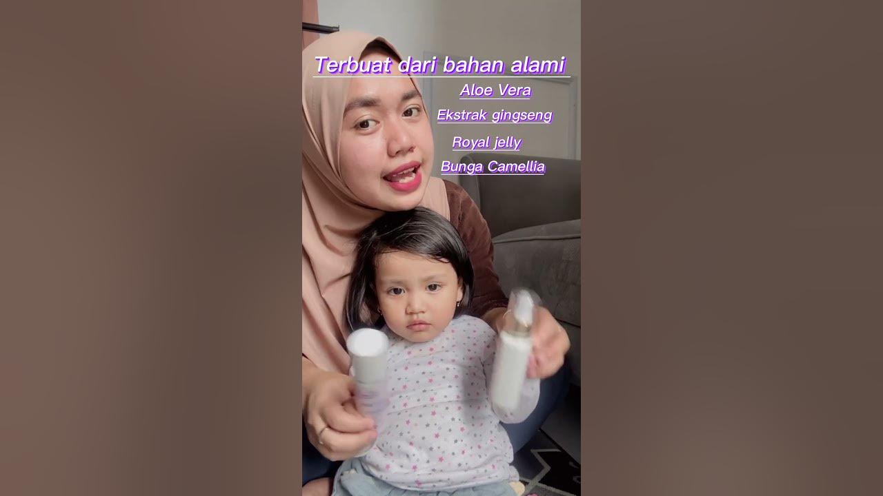 Review Mama Anindya fionaaldita pemakaian mommy kiskis hair serum - YouTube